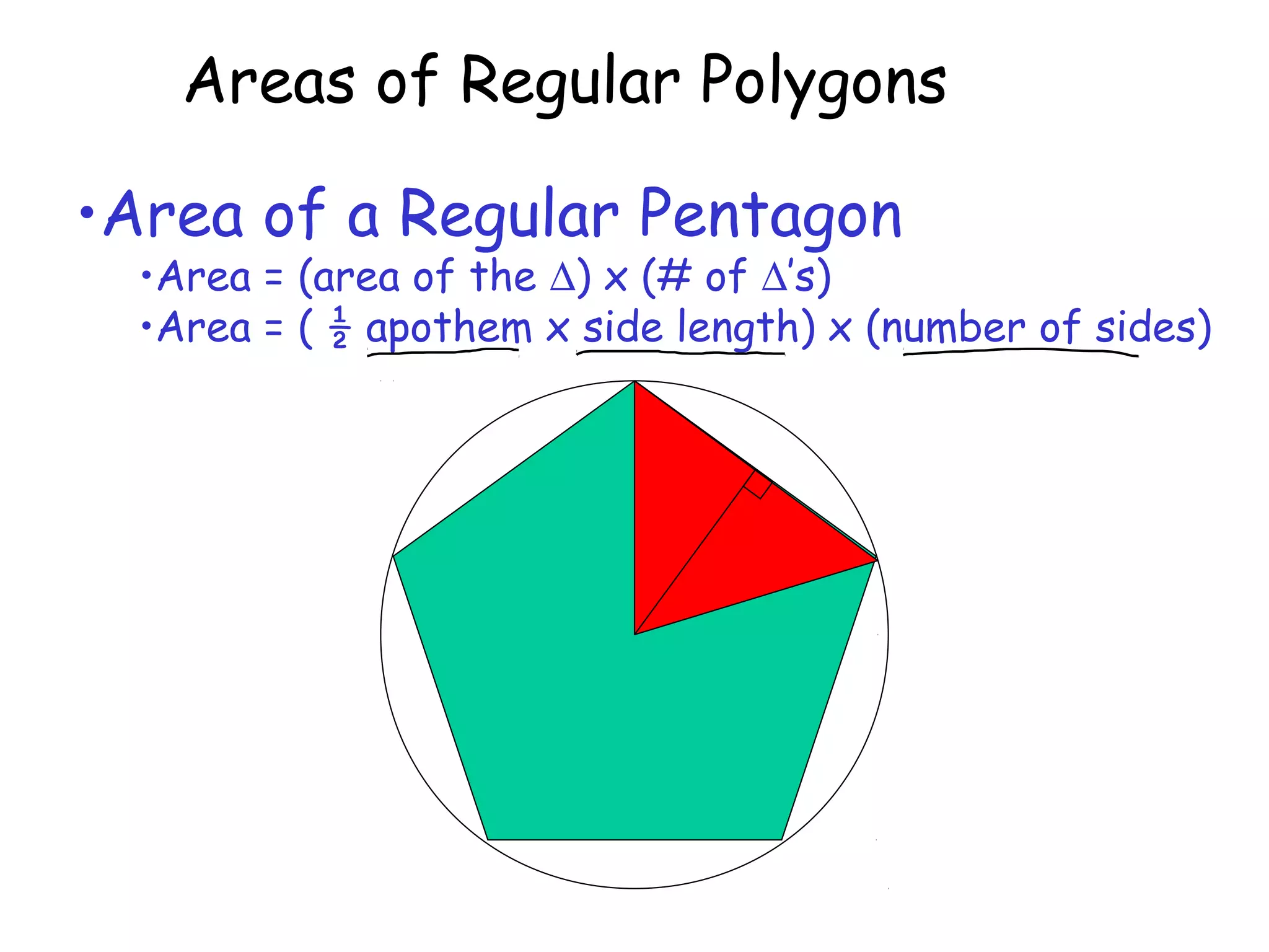 10 5 areas of a regular polygon | PPT