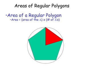 10 5 areas of a regular polygon | PPT