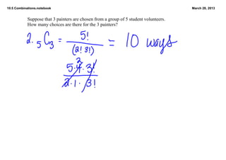 10.5 combinations | PDF | Painting | Arts and Crafts