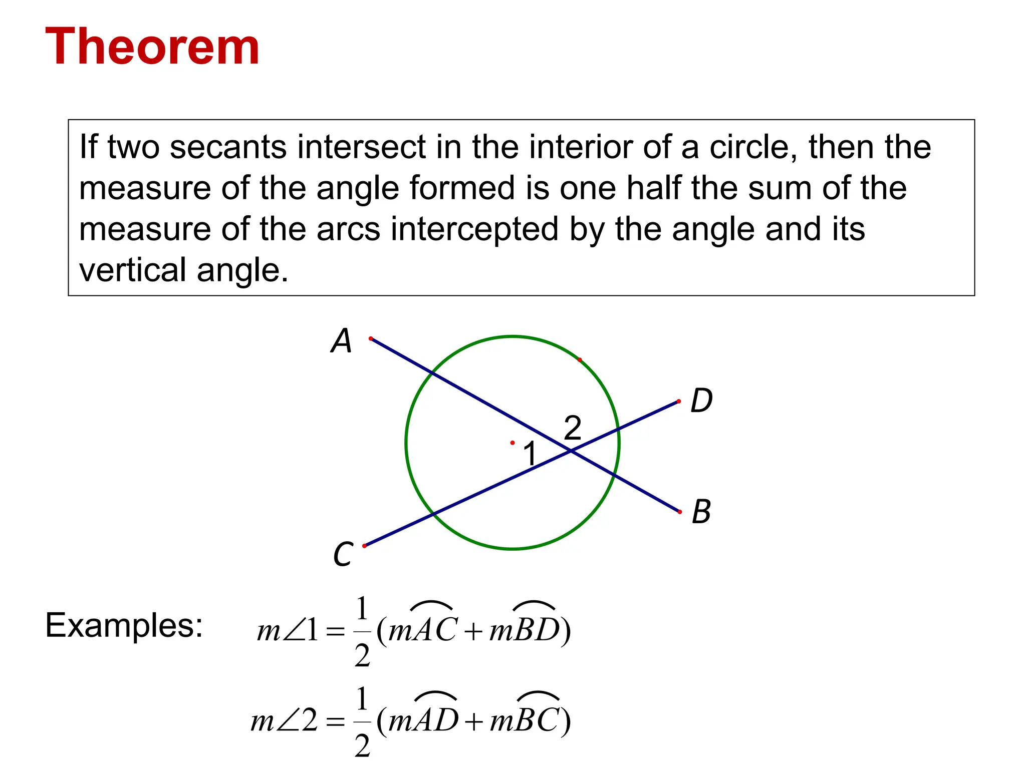 10-6 Secants, Tangents and Angle Measures.ppt