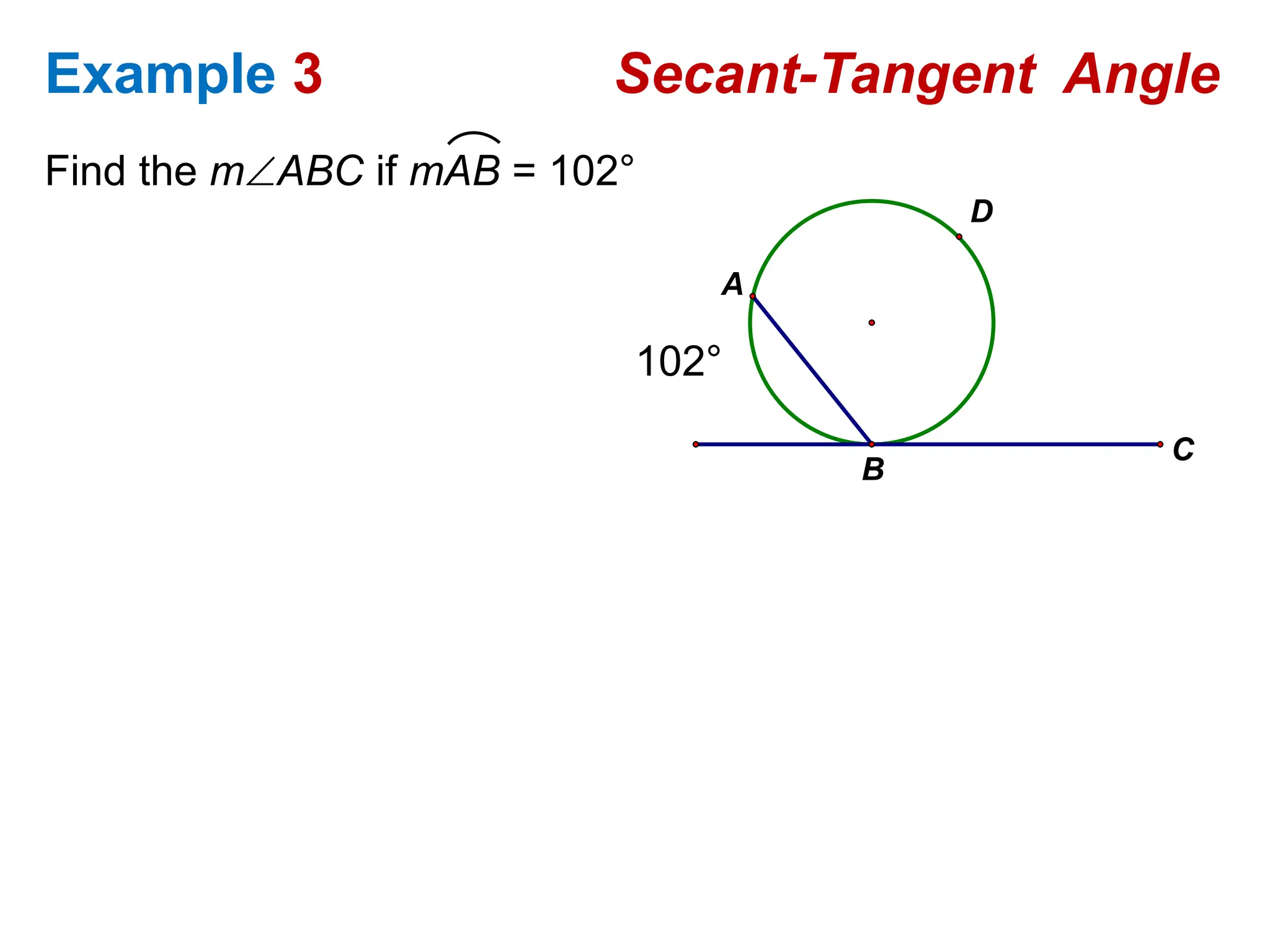 10-6 Secants, Tangents and Angle Measures.ppt