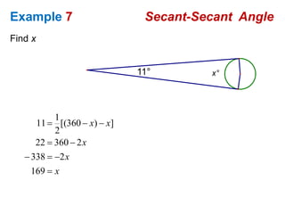 10-6 Secants, Tangents and Angle Measures.ppt