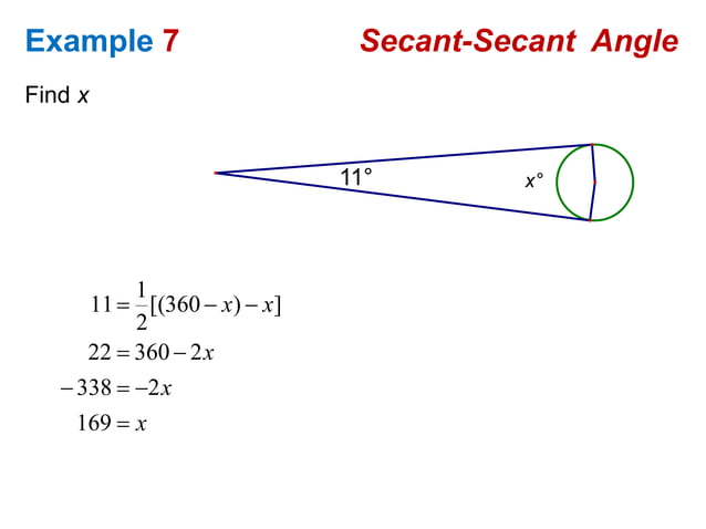 10-6 Secants, Tangents and Angle Measures.ppt