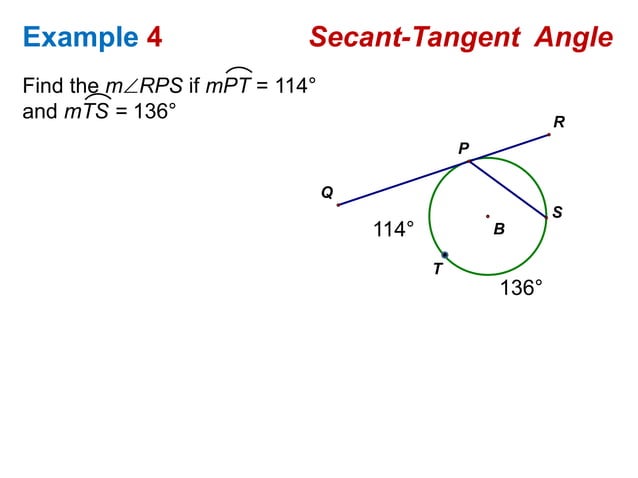 10-6 Secants, Tangents and Angle Measures.ppt