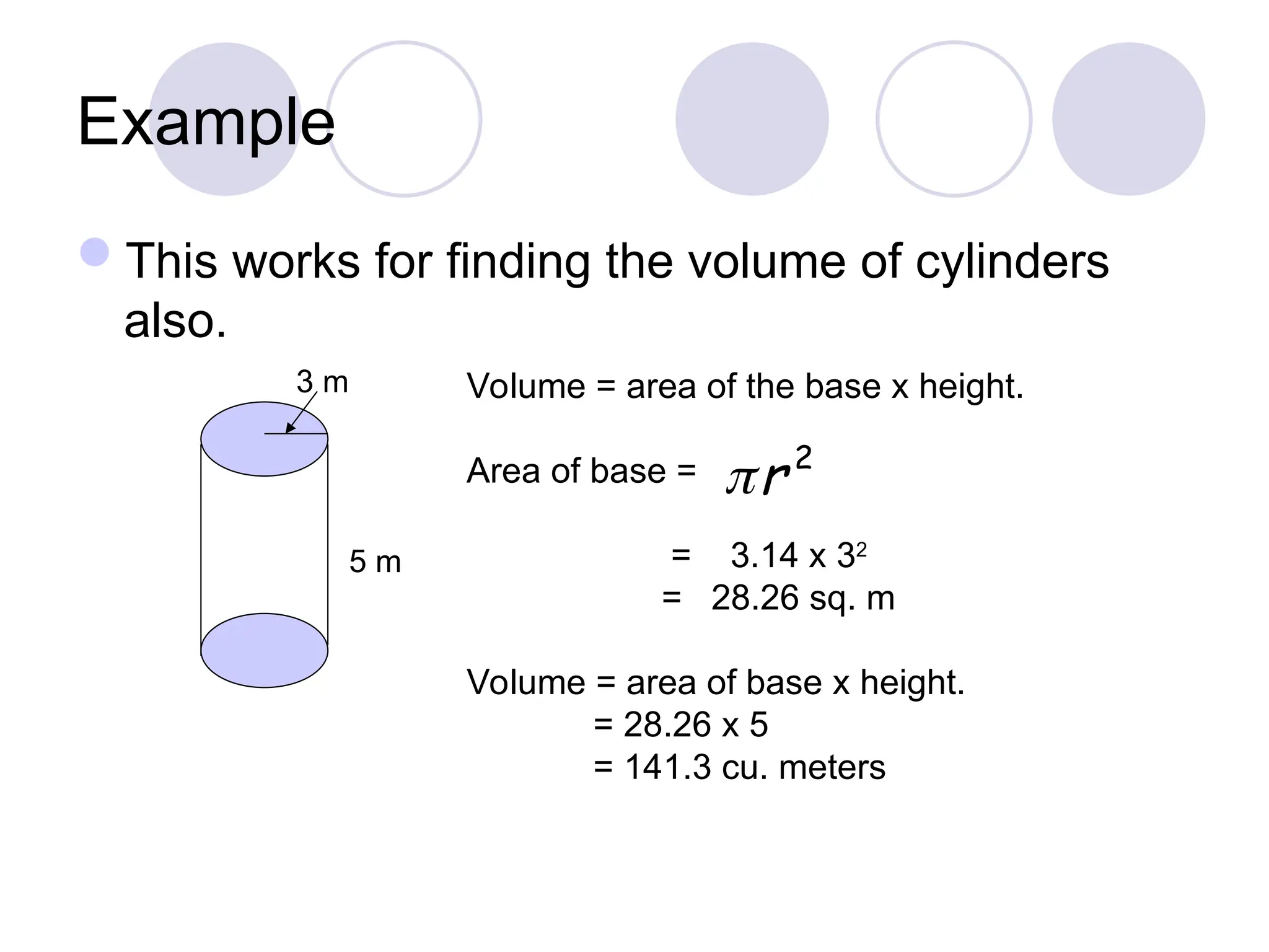 Volume: Prisms and Cylinders for Grade 7 | PPT