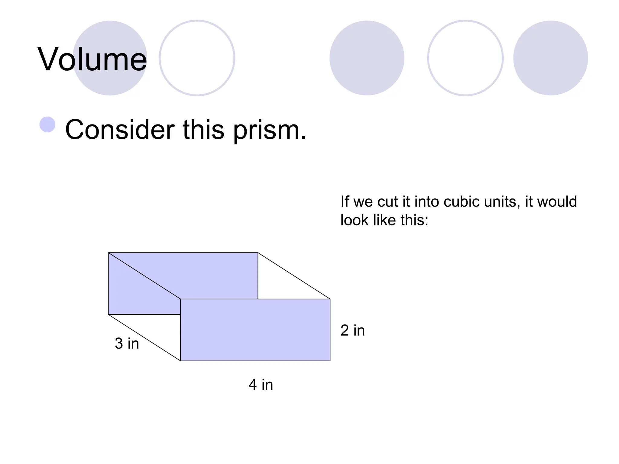 Volume: Prisms and Cylinders for Grade 7 | PPT
