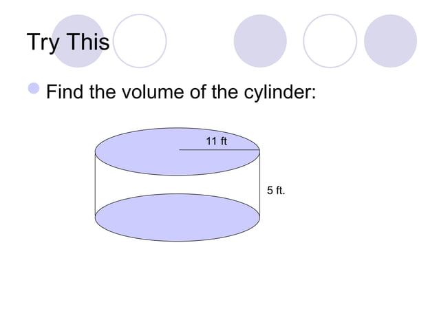 Volume: Prisms and Cylinders for Grade 7 | PPT