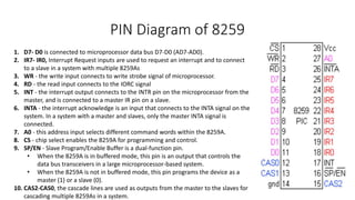 8259 Interrupt Controller | PPTX