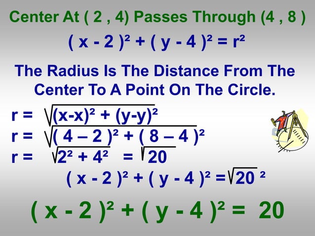 10-8 Equations of circles.ppt
