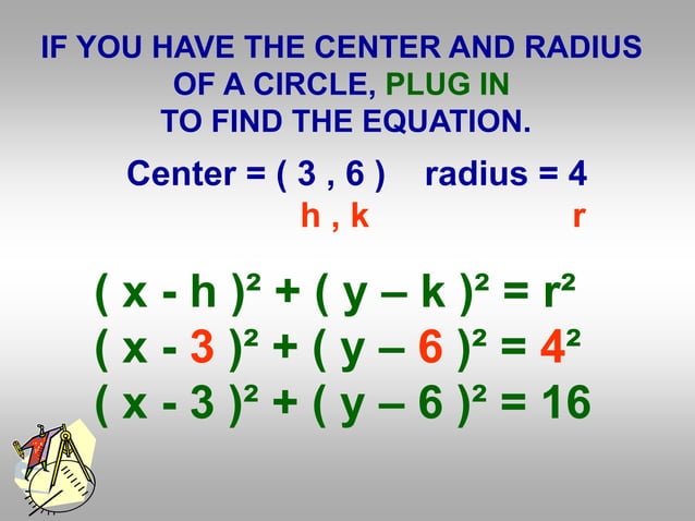 10-8 Equations of circles.ppt