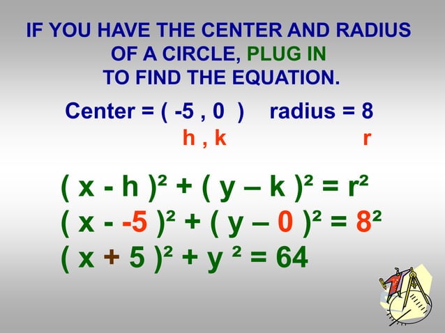 10-8 Equations of circles.ppt