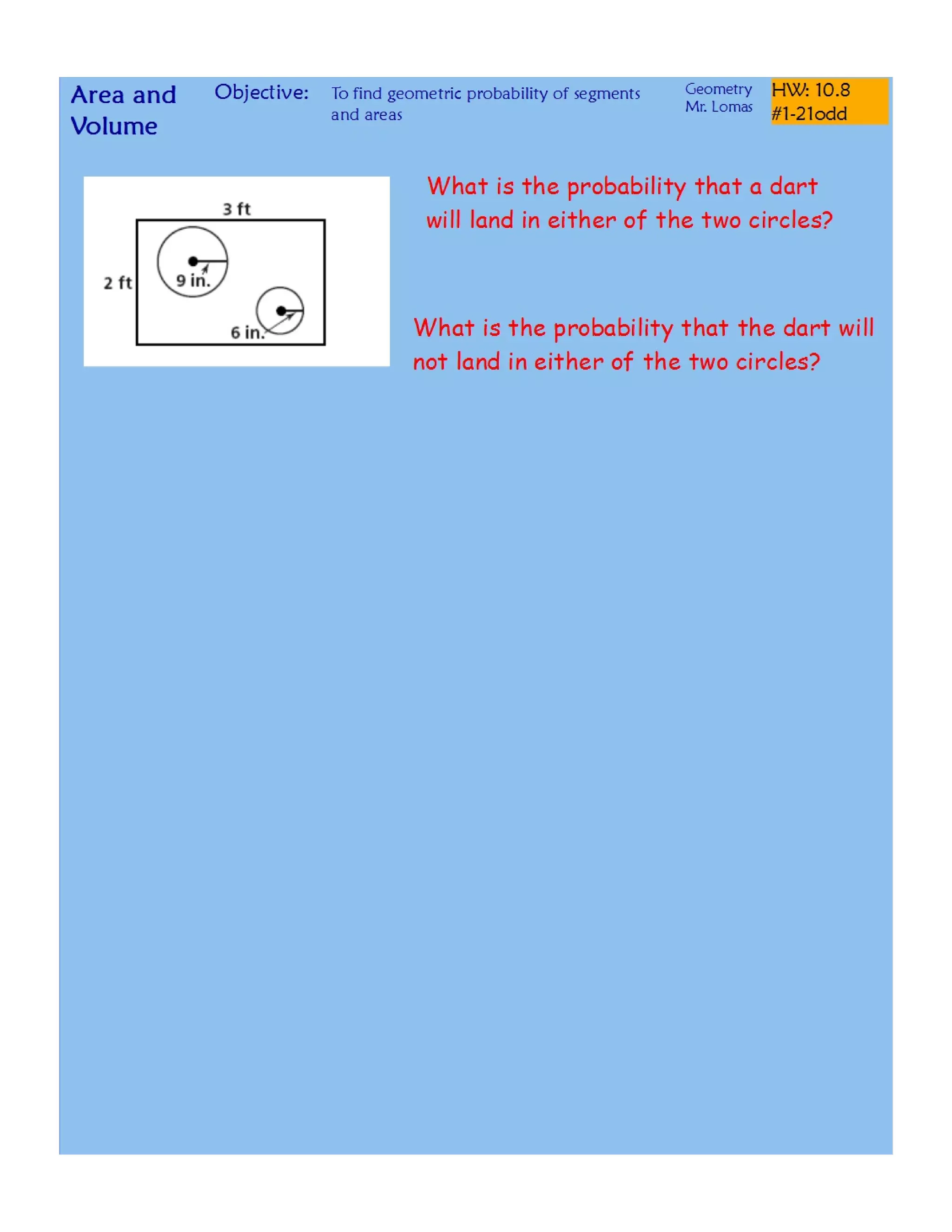 10 8 geometric probability | PDF