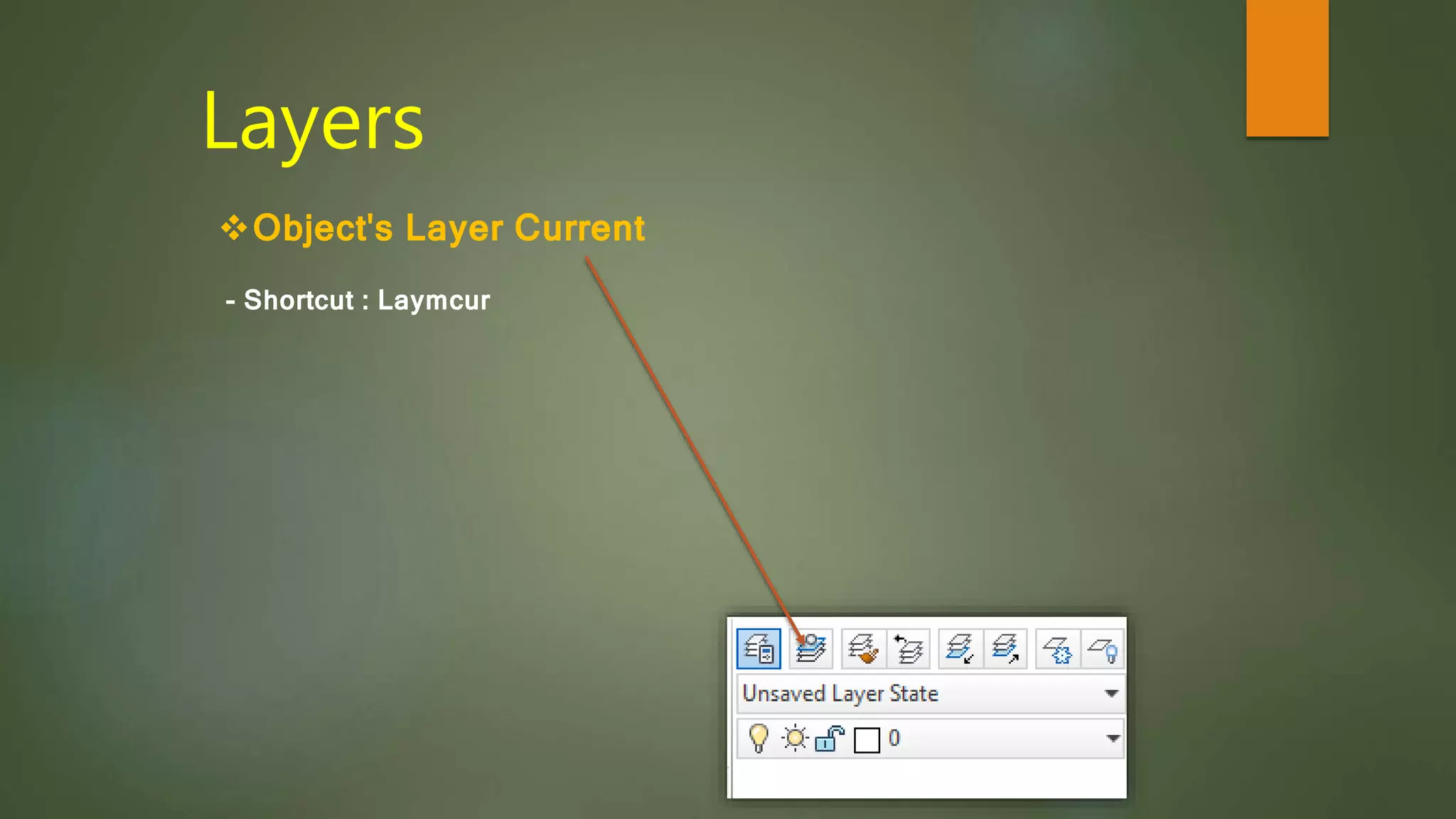 Intro to AutoCAD 2016 2D | 10 - a-panels (layers) | PPTX