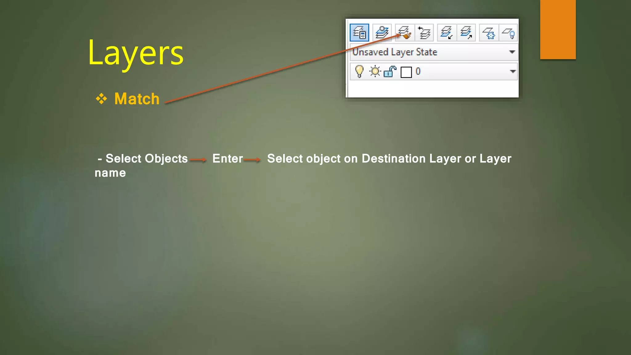 Intro to AutoCAD 2016 2D | 10 - a-panels (layers) | PPTX