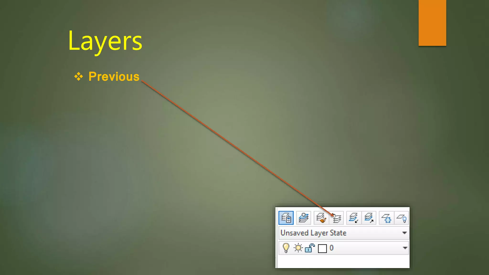 Intro to AutoCAD 2016 2D | 10 - a-panels (layers) | PPTX