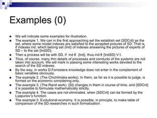 Sustainable Development Formal Definition and Modeling | PPT