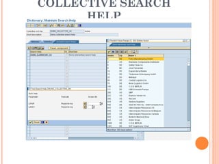 Abap search help | PPT | Programming Languages | Computing
