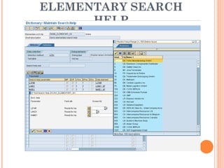 Abap search help | PPT