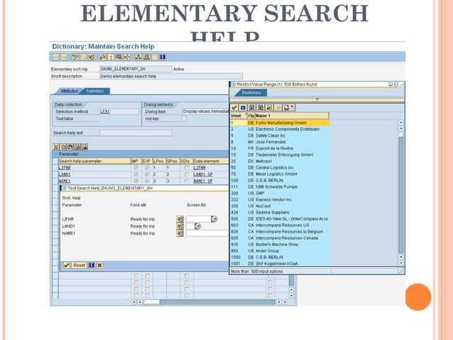 Abap search help | PPT