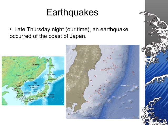 10 a diversion, earthquakes and tsunamis | PPT | Geography | Science