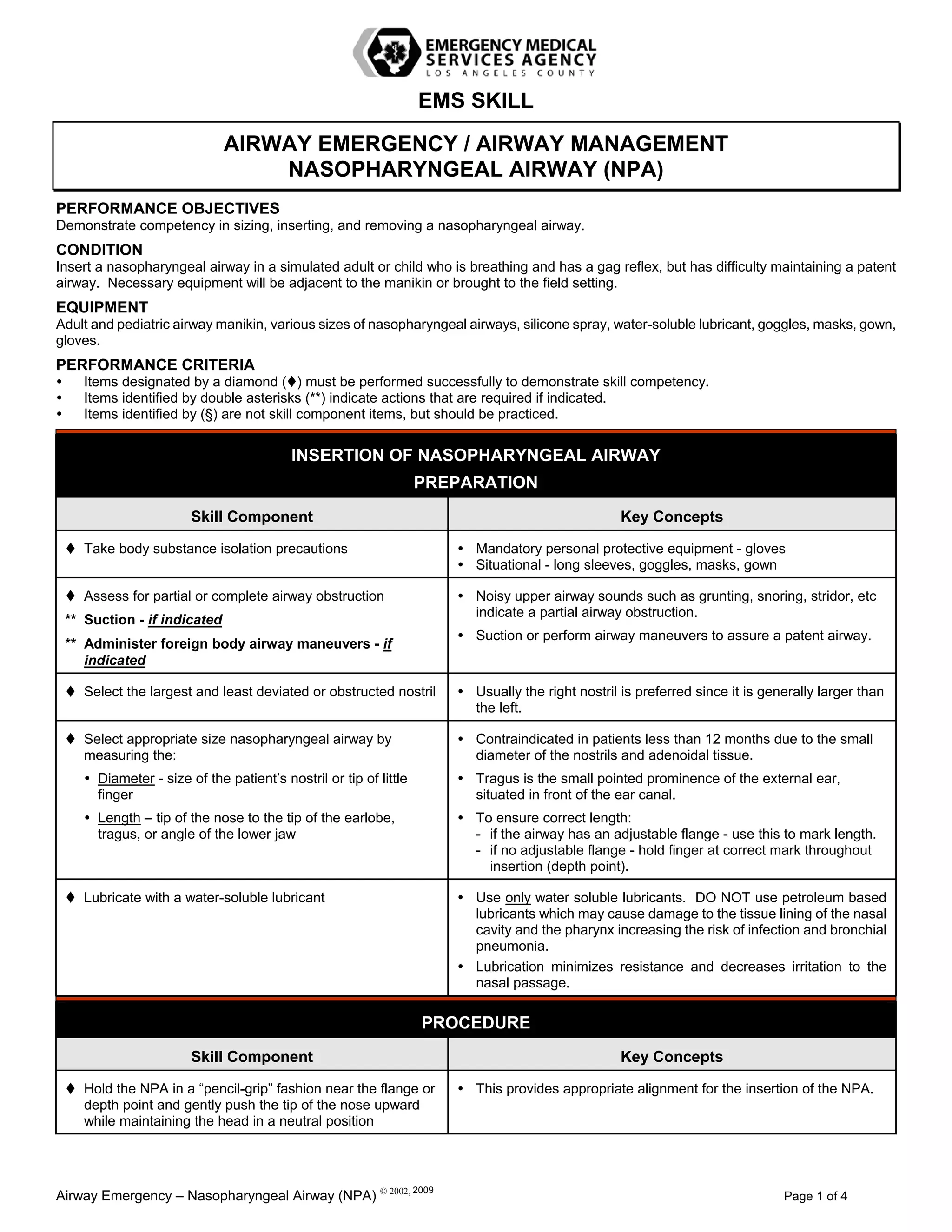 10 airway management-npa | PDF