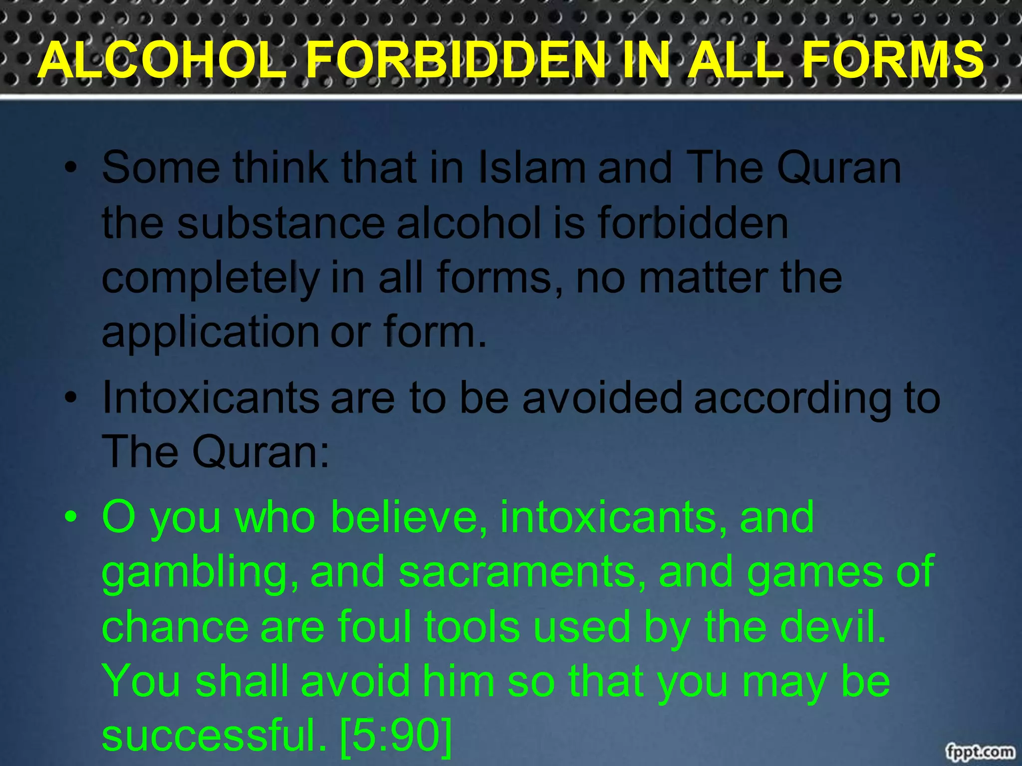 10. alcohol forbidden in all form | PDF