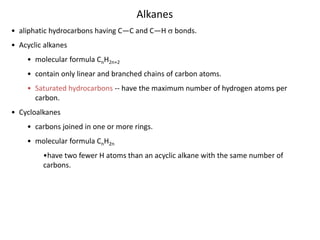 Alkanes types and iupac naming reactions .ppt