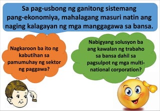 G10 AP mga isyu sa paggawa | PDF