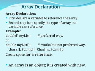 Arrays Basicfundamentaldatastructure.ppt