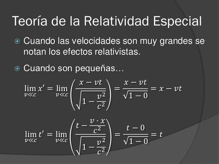 10. (A) Teoría de la relatividad