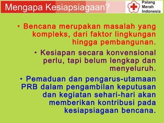 Pengurangan Resiko Bencana PPT (Materi PMR) | PPT