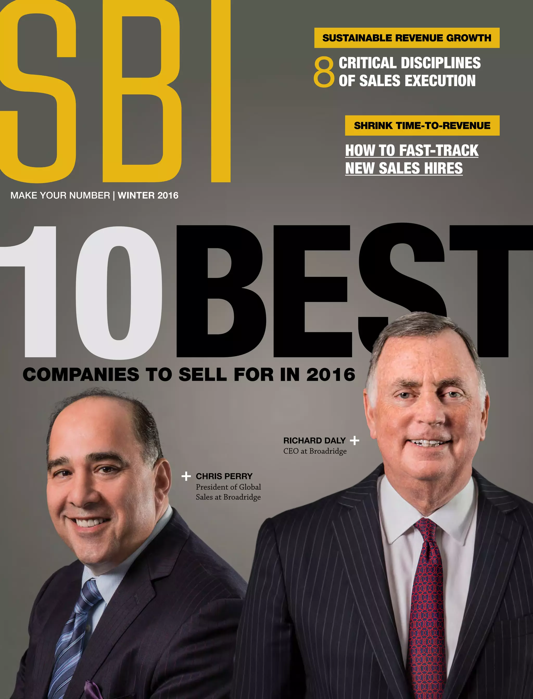 The 10 Best Companies to Sell For | SBI Magazine | PDF