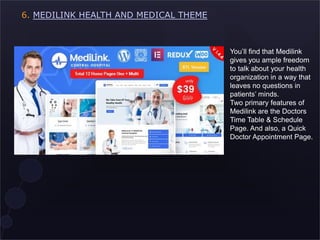10 Best Medical WordPress Themes for Your Profitable Online Project | PPT