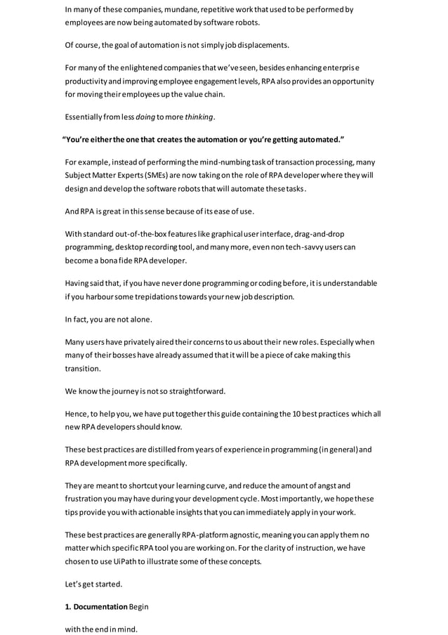 10 best-practices-for-new-robotic-process-automation-rpa-developer ...