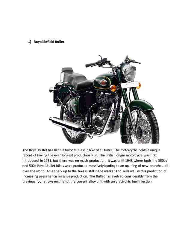 10 best motorbikes ever built | PDF