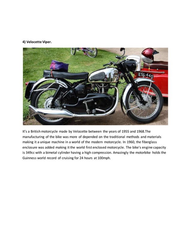 10 best motorbikes ever built | PDF