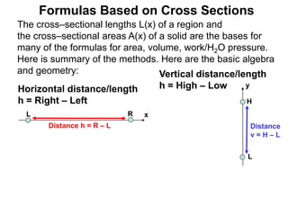 10 b review-cross-sectional formula | PPTX | Physics | Science