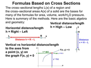 10 b review-cross-sectional formula | PPTX | Physics | Science