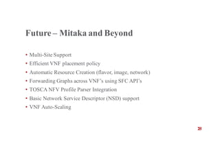 The OpenStack Tacker Project and SDN/NFV MANO: Craig Stevens, Brocade | PPT