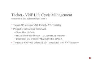 The OpenStack Tacker Project and SDN/NFV MANO: Craig Stevens, Brocade | PPT
