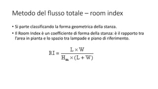 10 calcolo illuminotecnico | PPTX