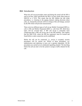 Call Setup | PDF