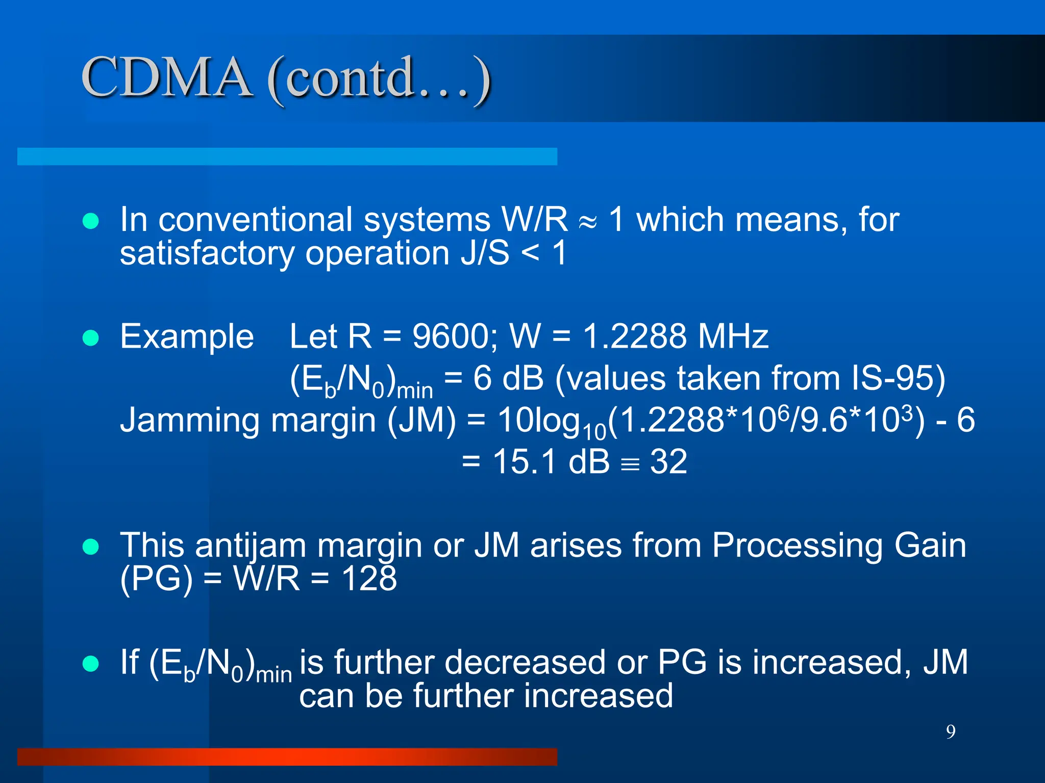 10-cdma_mobile_communication_and_IS-95.ppt | Digital Audio | Computer Software and Applications
