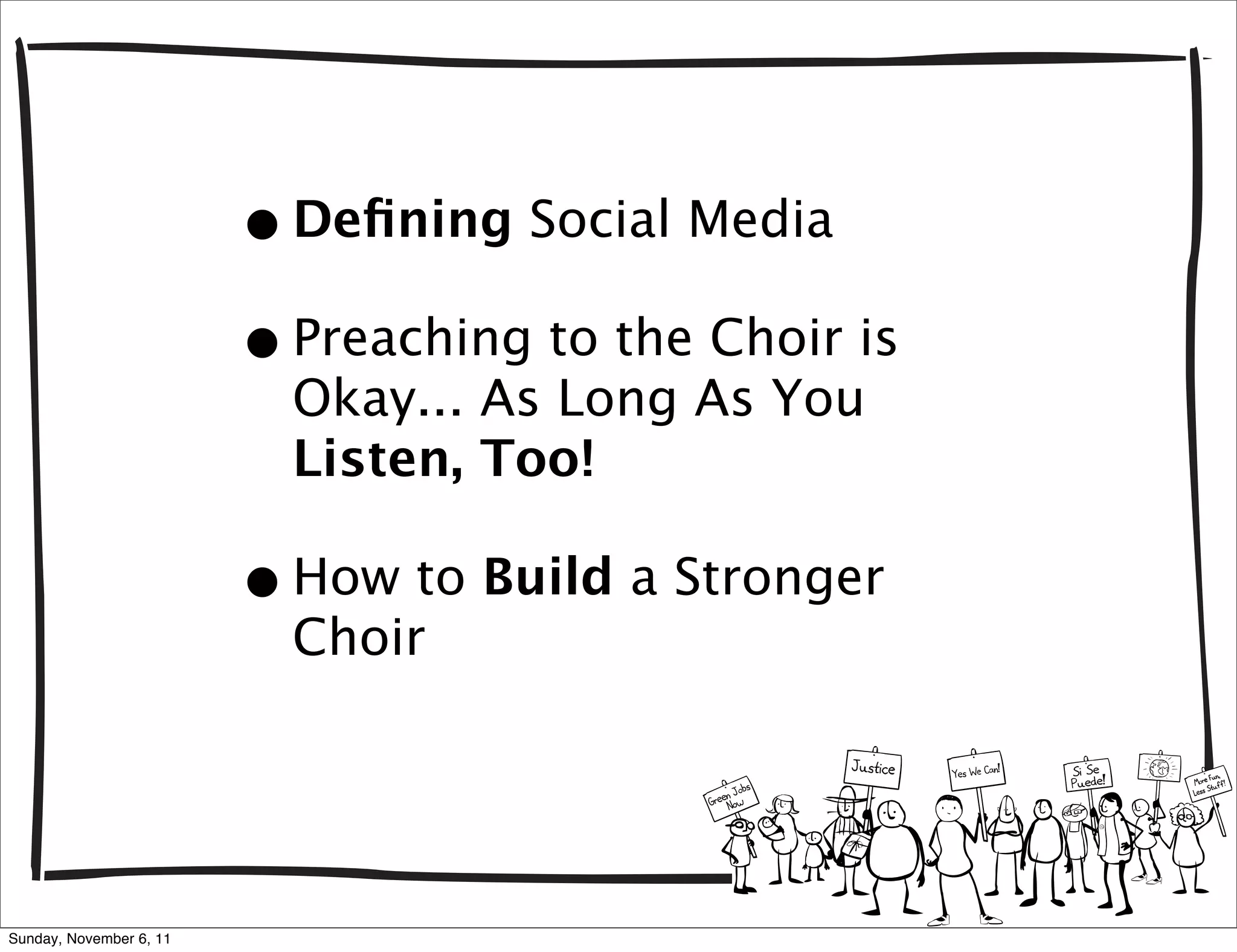Christina Samala, Story of Stuff- How to build a stronger choir | PPT