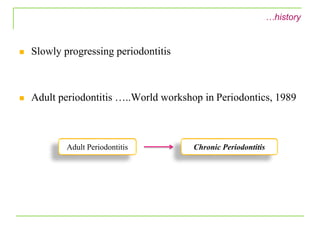 chronic periodontitis | PPTX