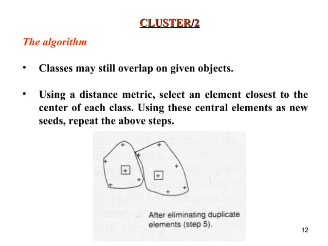 Clustering in artificial intelligence | PPT | Computing | Technology & Computing