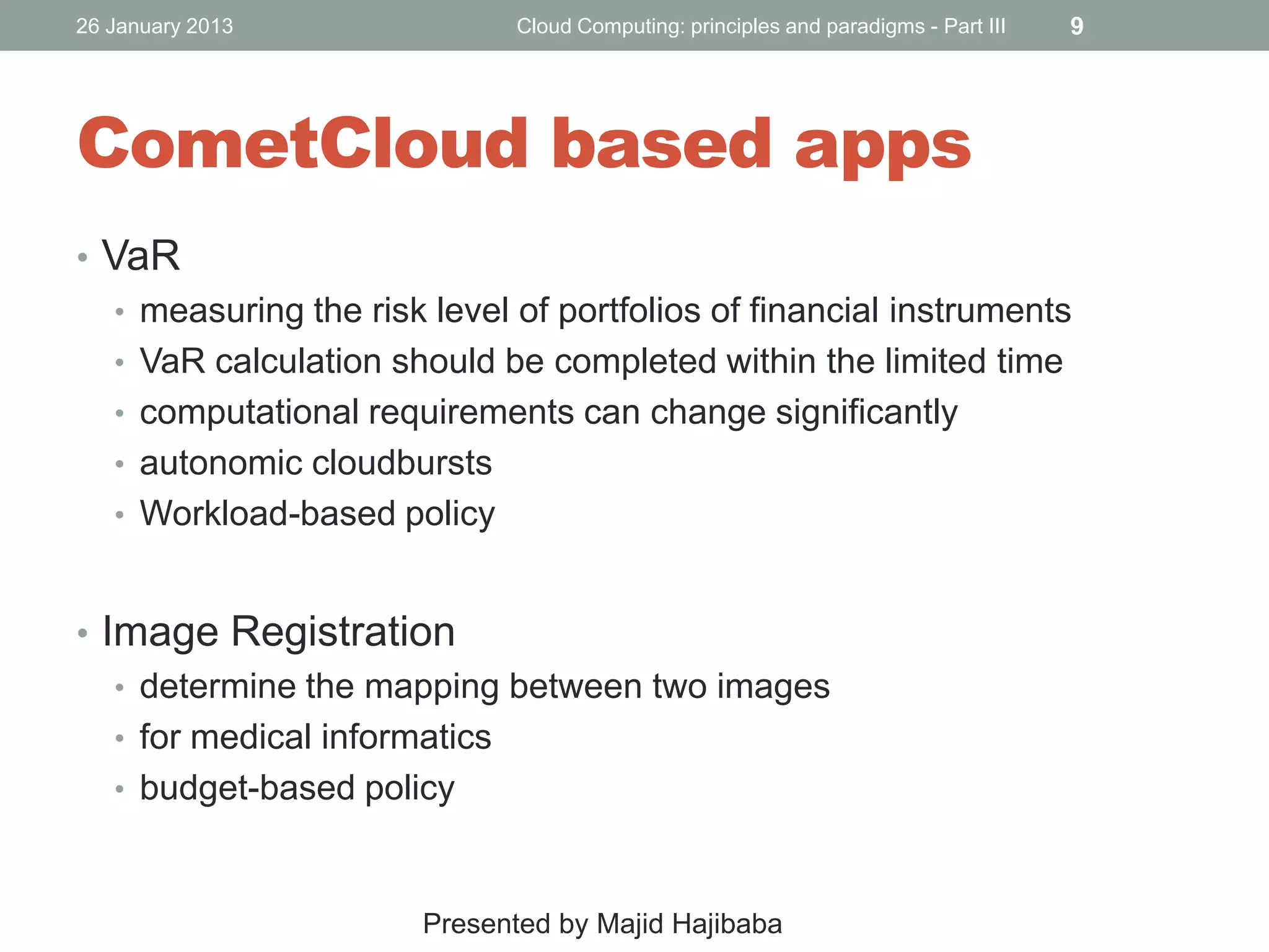 Cloud Computing Principles and Paradigms: 10 comet cloud-an autonomic ...