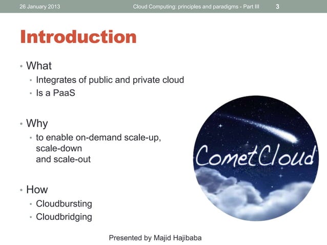 Cloud Computing Principles and Paradigms: 10 comet cloud-an autonomic ...