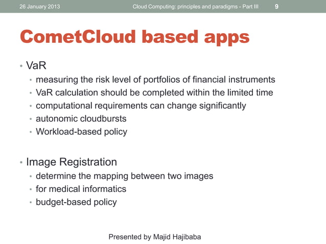 Cloud Computing Principles and Paradigms: 10 comet cloud-an autonomic ...