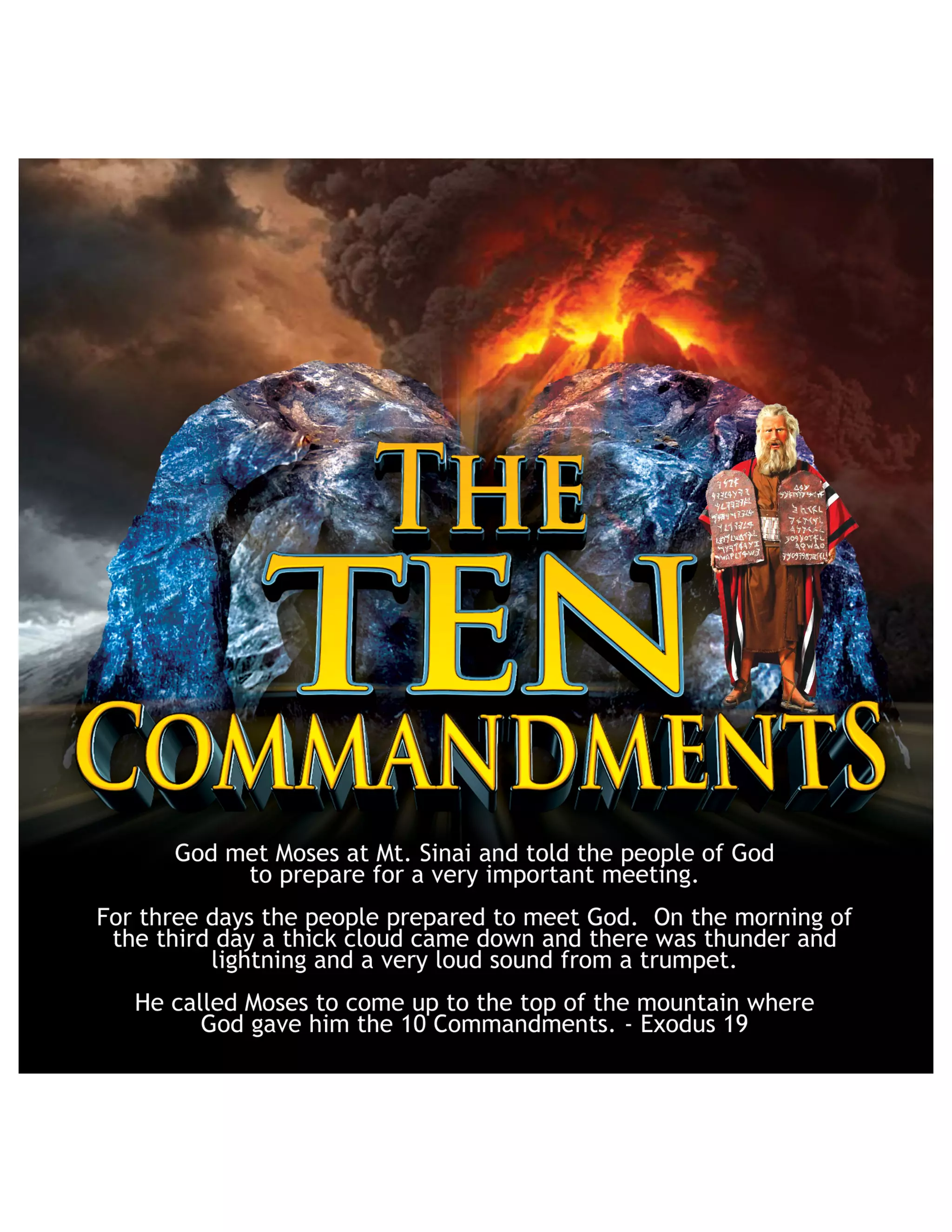 God's 10 Commandments for Children | PDF